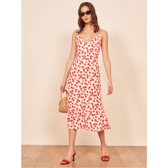 Reformation | Dresses | Reformation Womens Alexandra Floral Midi Slip ...